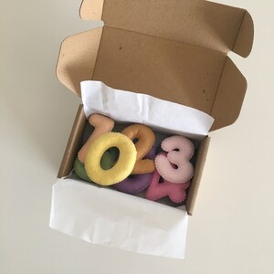 Felt Numbers, Toys for Kids, Learning Numbers 0-9, Educational Toys ...