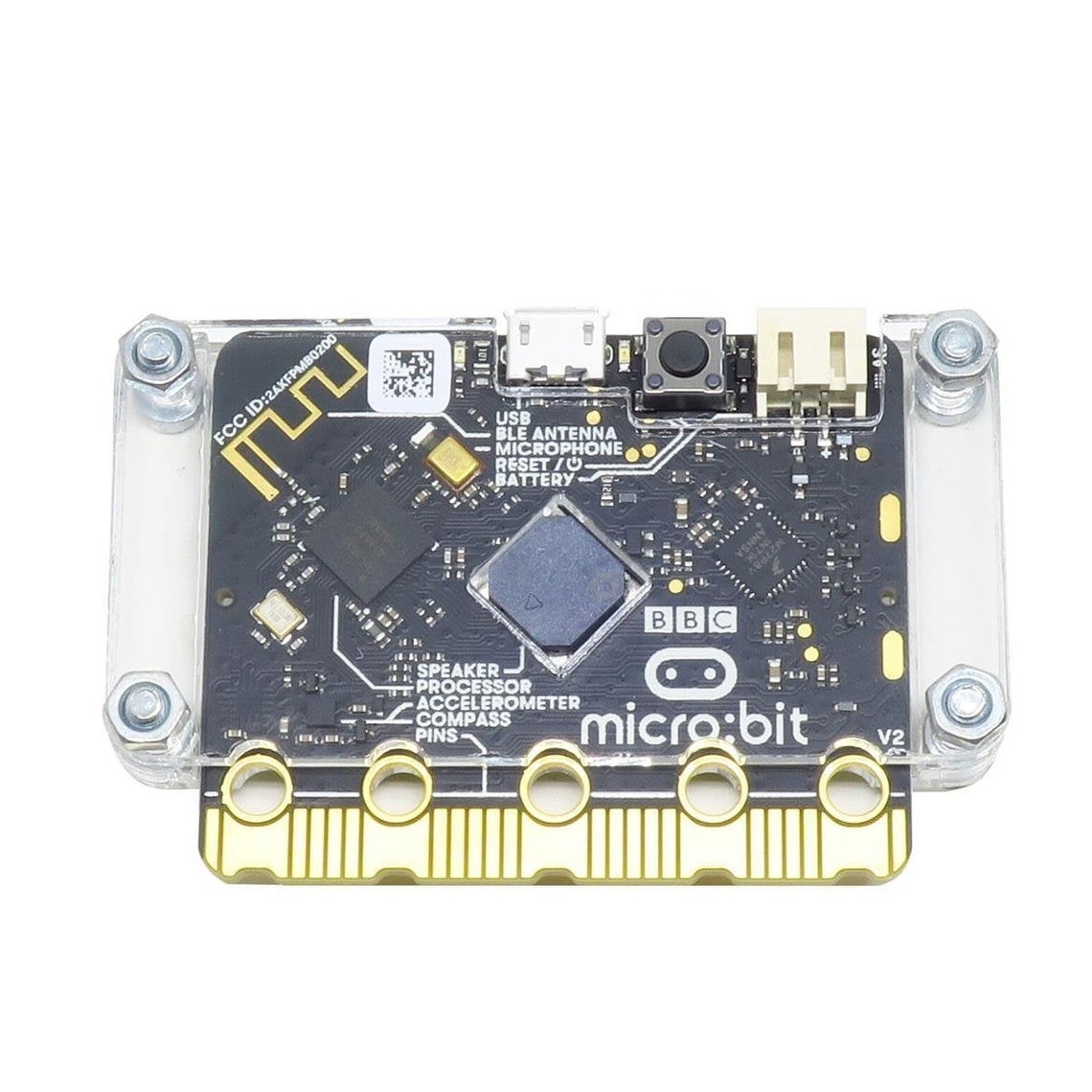 BBC Micro:bit Case V2 Transparent - Etsy