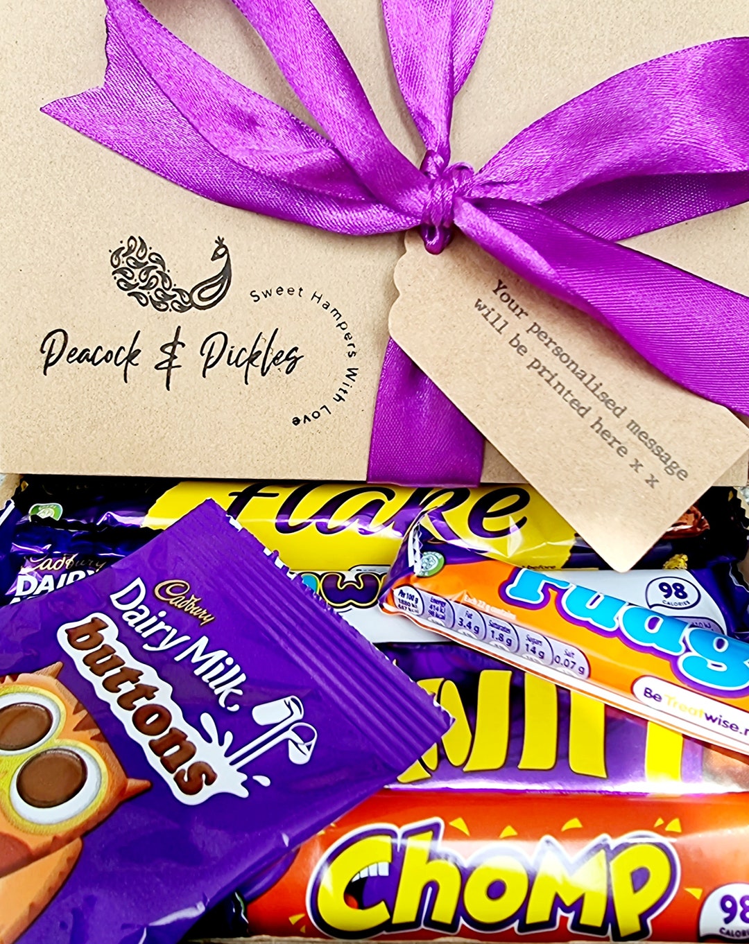 Chocolate Letterbox Gift Chocolate Bar Gift Box Cadbury Hamper ...