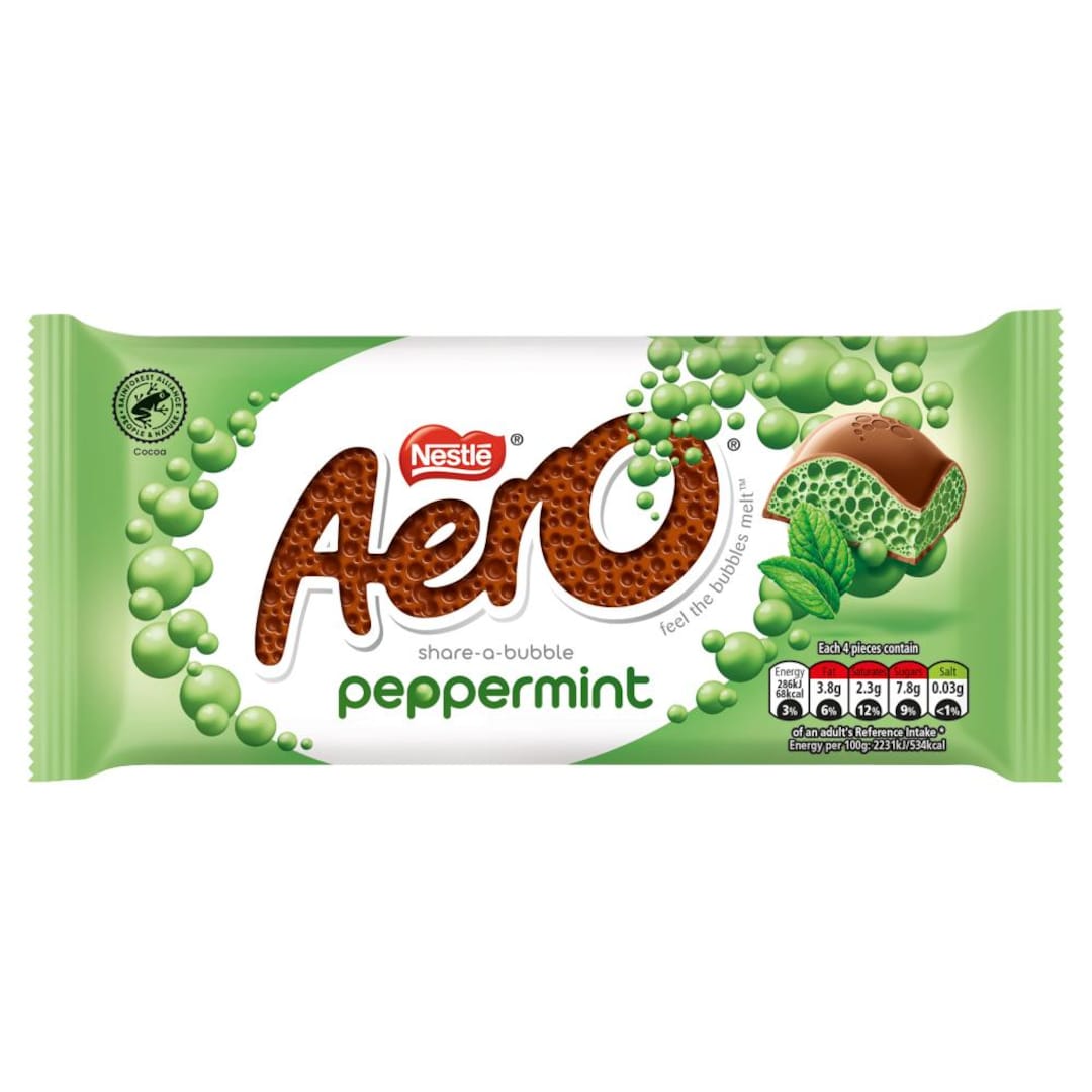Aero Peppermint Gift Box Aero Peppermint Hamper Personalised Birthday ...