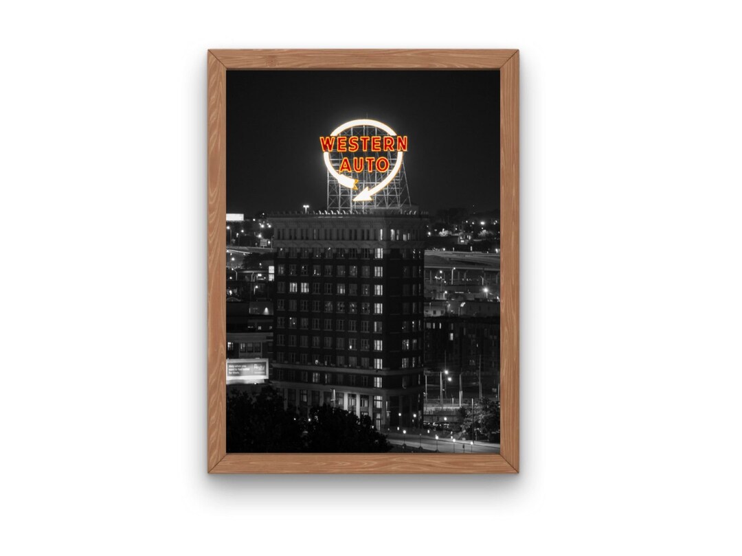 Western Auto Building - - Wall Art, Digital Print, Printable Art, DIY ...