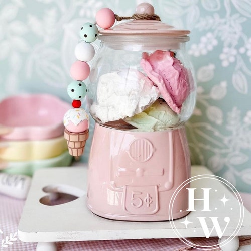 Set of 6 Mini Tiered Tray Ice Cream Decor - Etsy