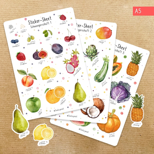 Pregnancy Stickers - Etsy