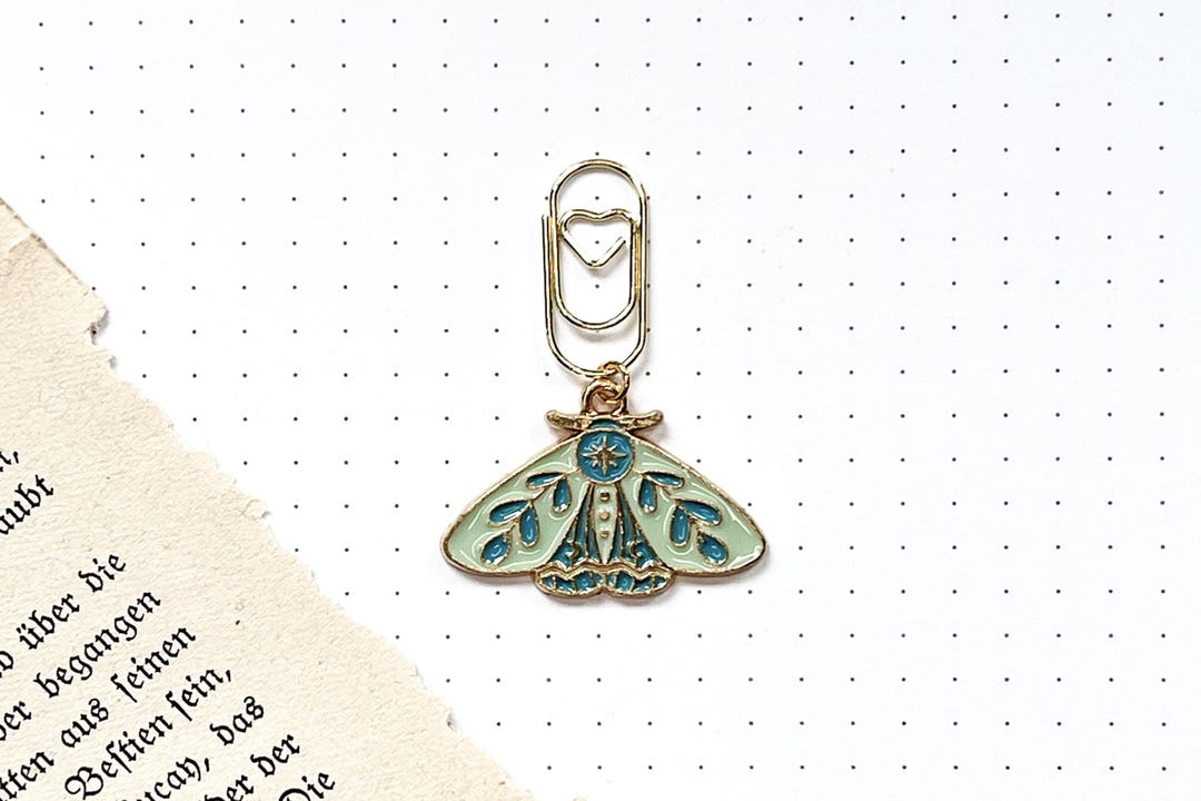 Paper Clip | Paperclip | Butterfly Turquoise | Paper Clip for Diary ...