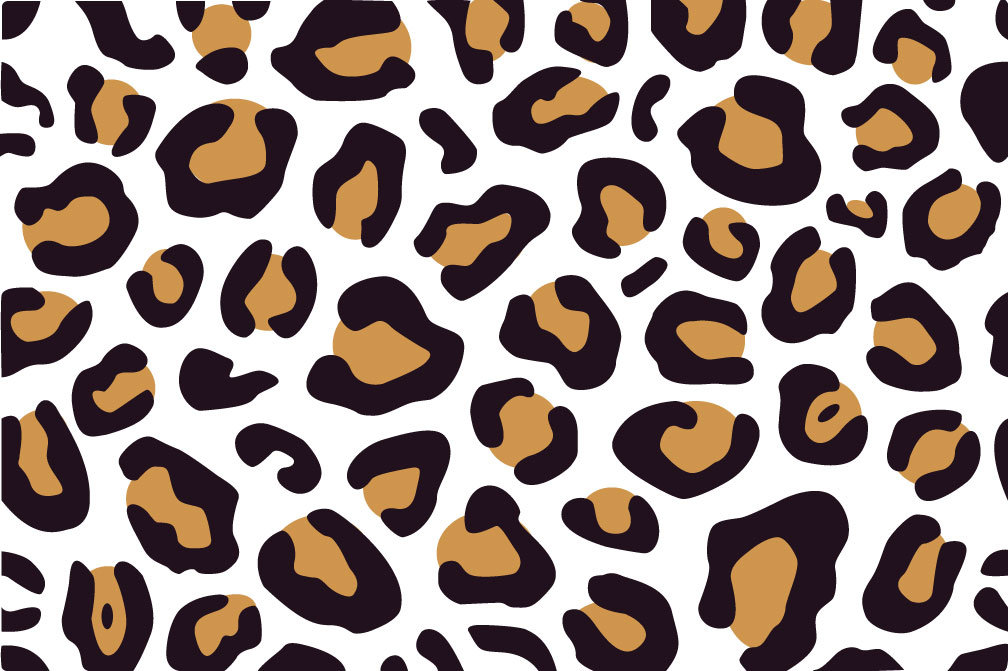 Leopard Cheetah Animal Print Seamless Pattern Vector - Etsy