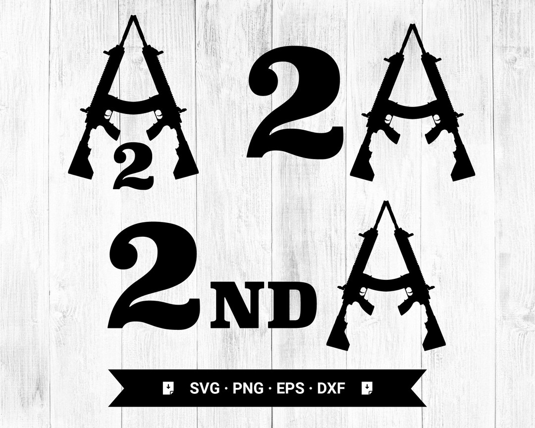 Segunda enmienda arma svg,2a enmienda bandera americana svg archivo de ...