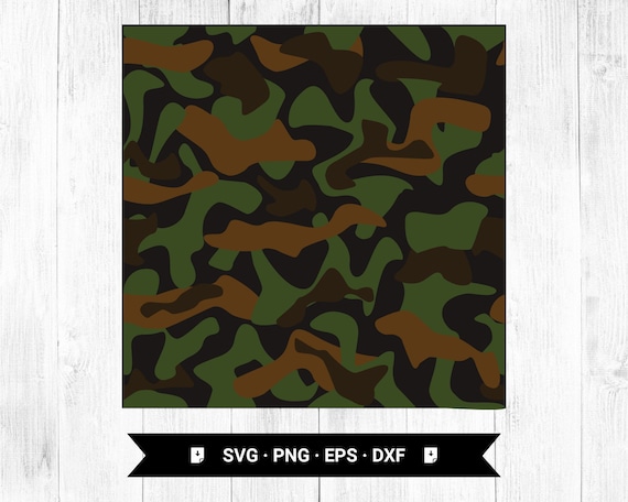 Camouflage Svg File Woodland Camo Svg Military Patterns | Etsy Australia