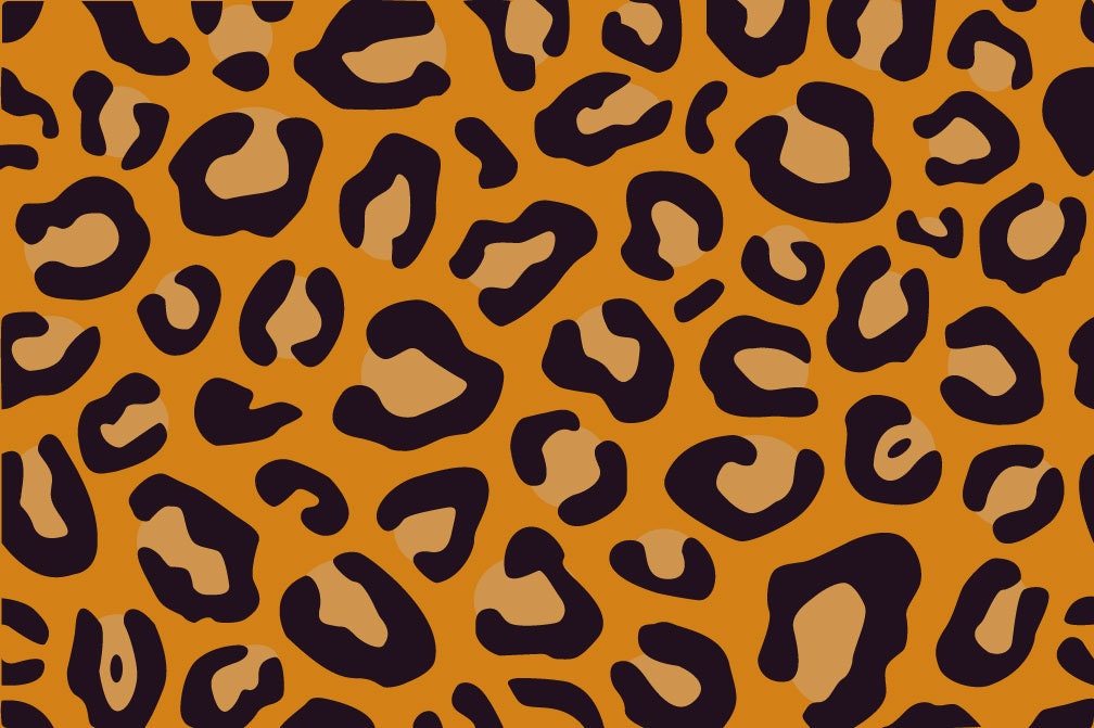 Leopard Cheetah Animal Print Seamless Pattern Vector - Etsy