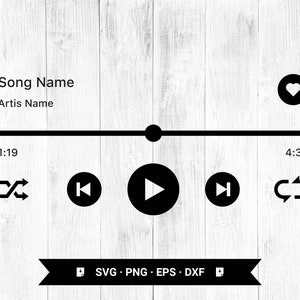 Play Pause Rewind Button Svg,spotify Player,music Player Svg, Music ...