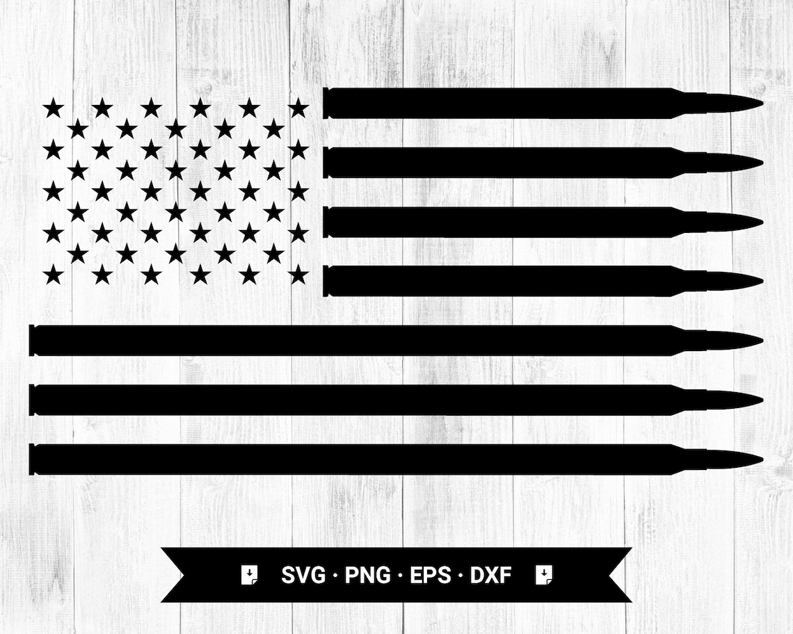Second Amendment Gun Svg2nd Amendment American Flag Svg Cut - Etsy