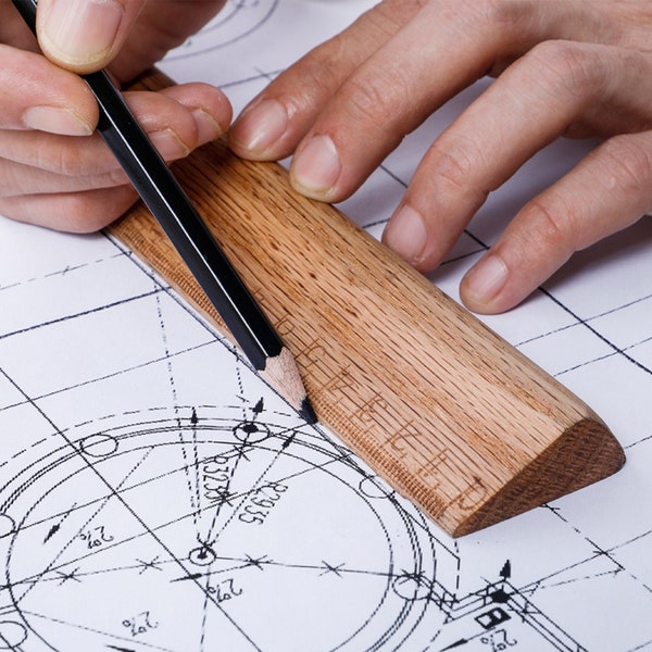 Wooden Ruler - Etsy