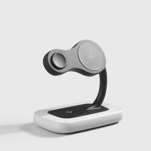 3-in-1 Wireless Charging Station Arcade Charger for Iphone, Apple Watch ...