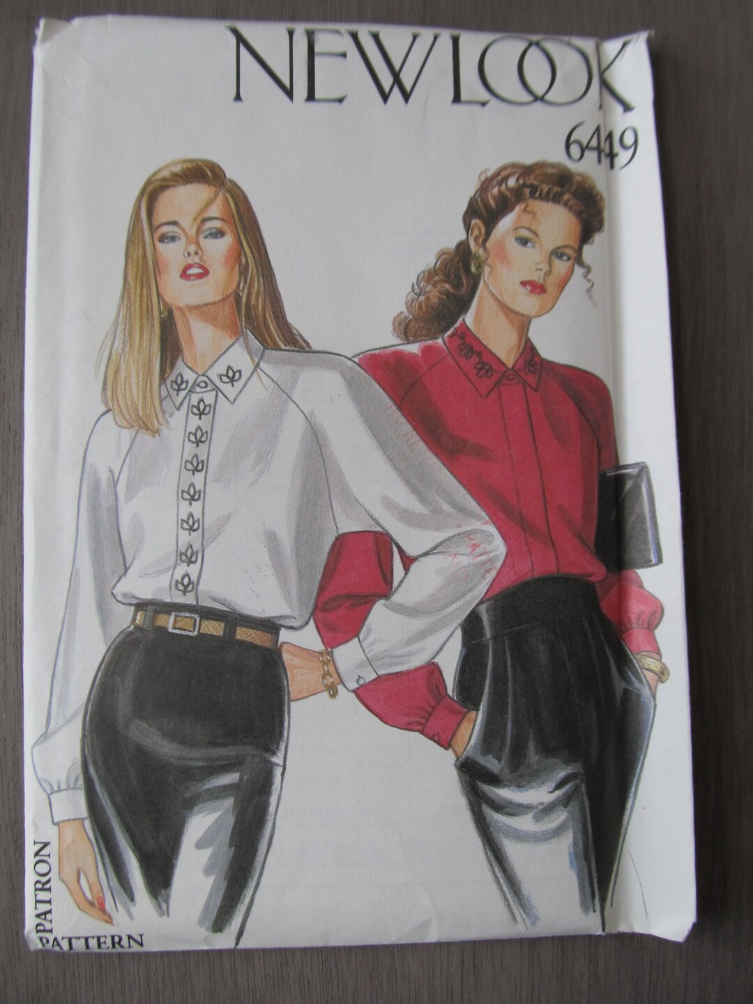 New Look Blouse Pattern - Etsy