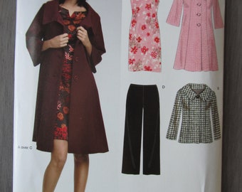 Vintage New Look Dress and Jacket Pattern 6058 - Etsy