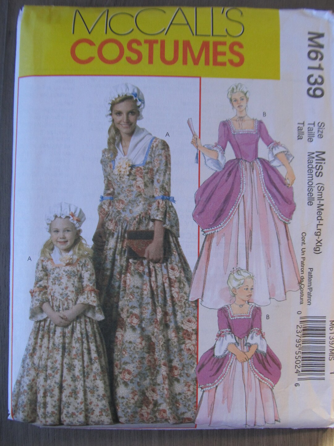 Mccall's Woman's Costume Pattern - Etsy