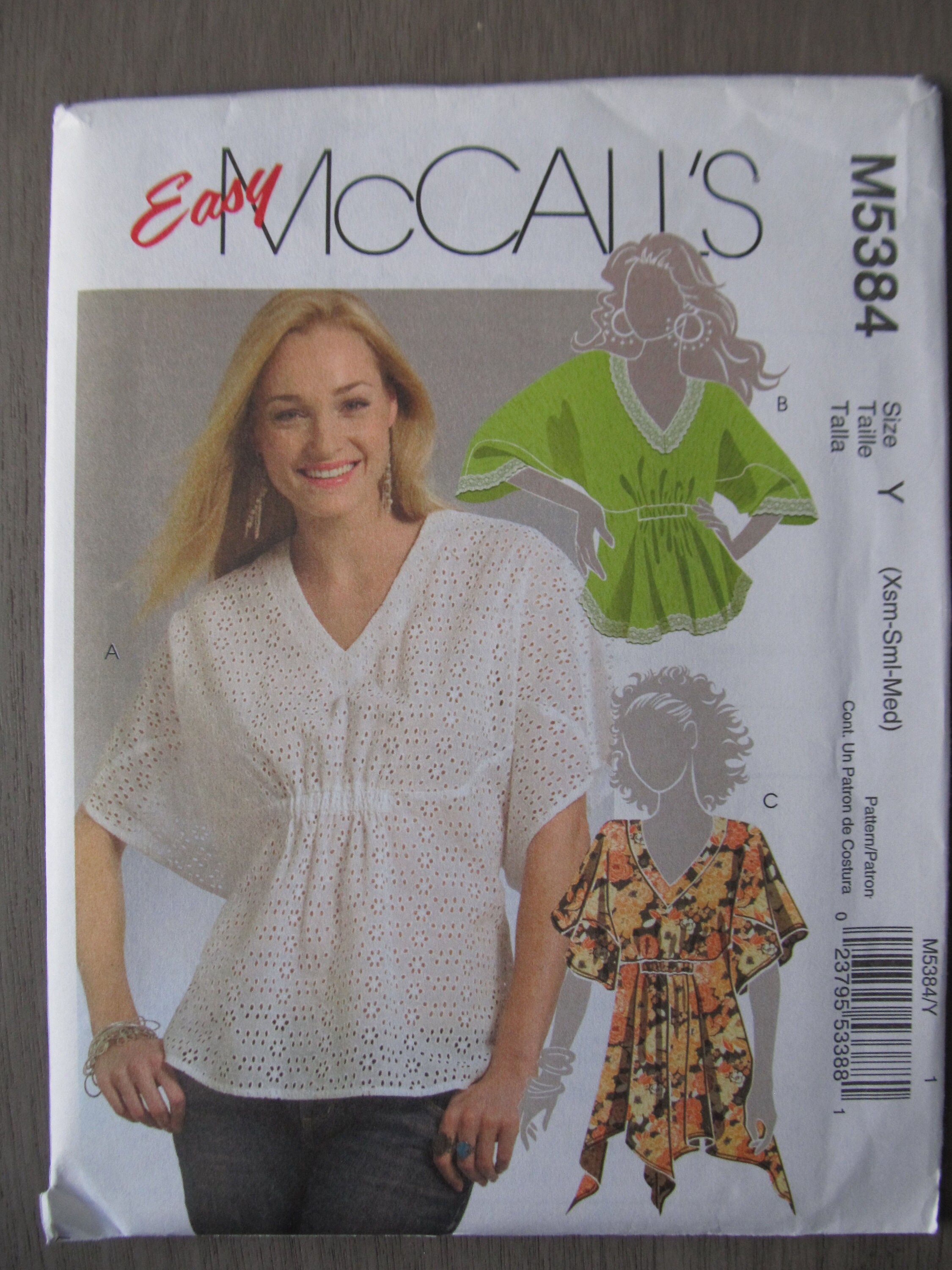 2 Mccall's Top Patterns - Etsy