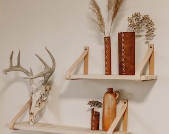 Leather Wall Hanging | Etsy