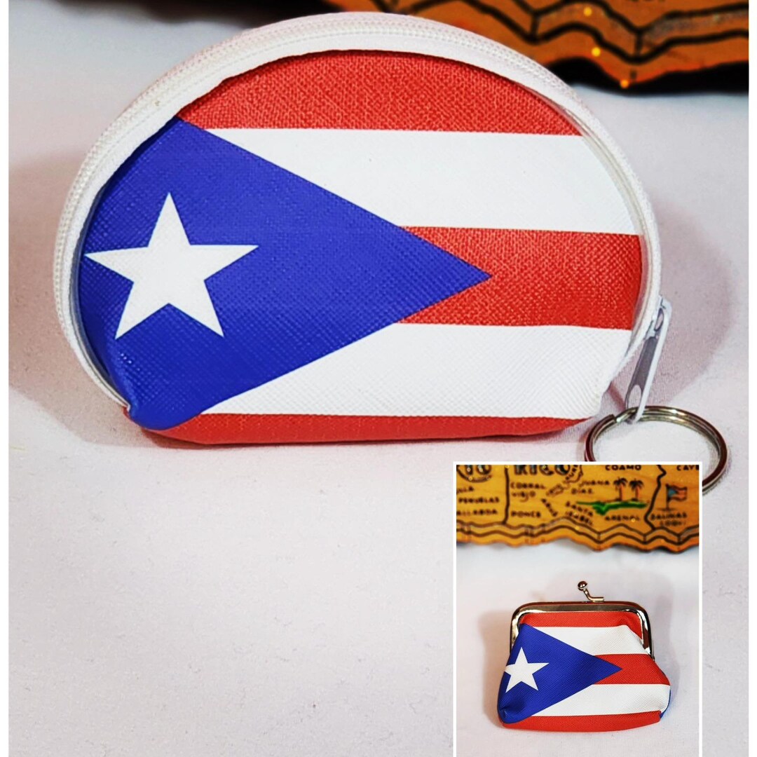 Puerto Rico Flag Coin Purse - Etsy