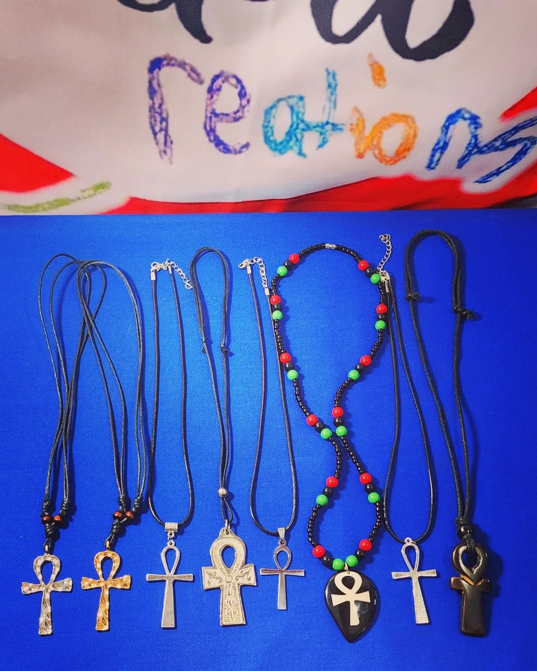 Ankh Necklaces - Etsy