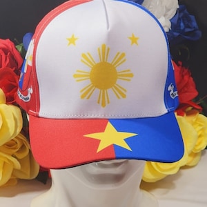 Philippine Flag, Republika Ng Pilipinas, Pilipinas Hat (adjustable) - Etsy