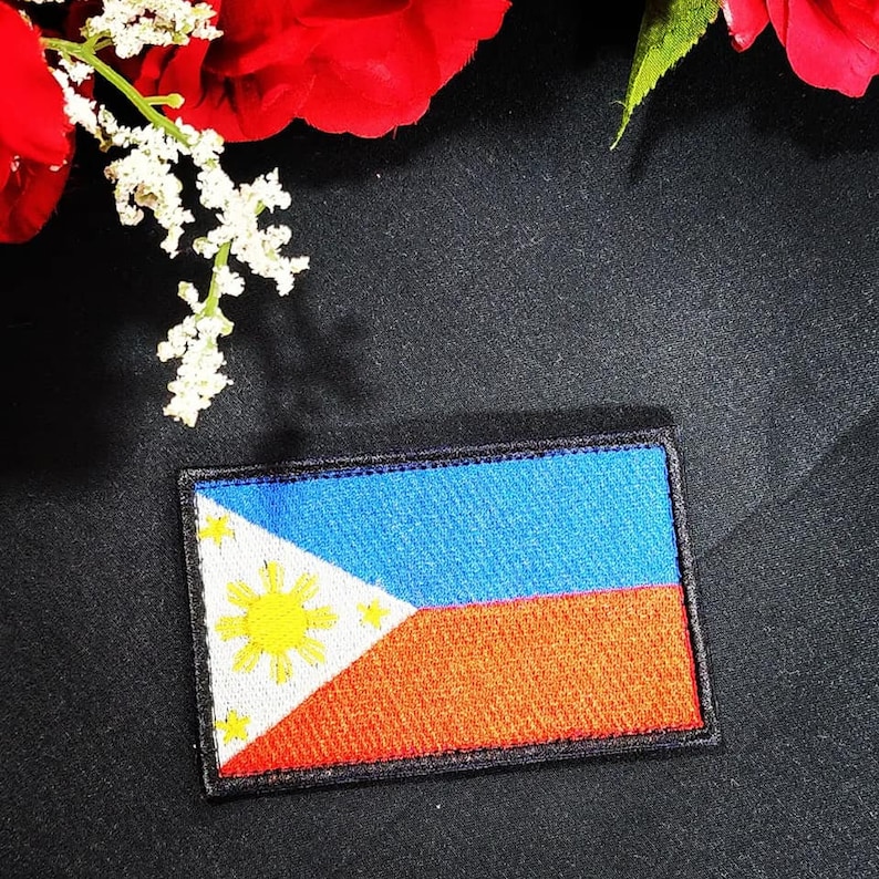 Philippine Flag 3X2 Patches - Etsy