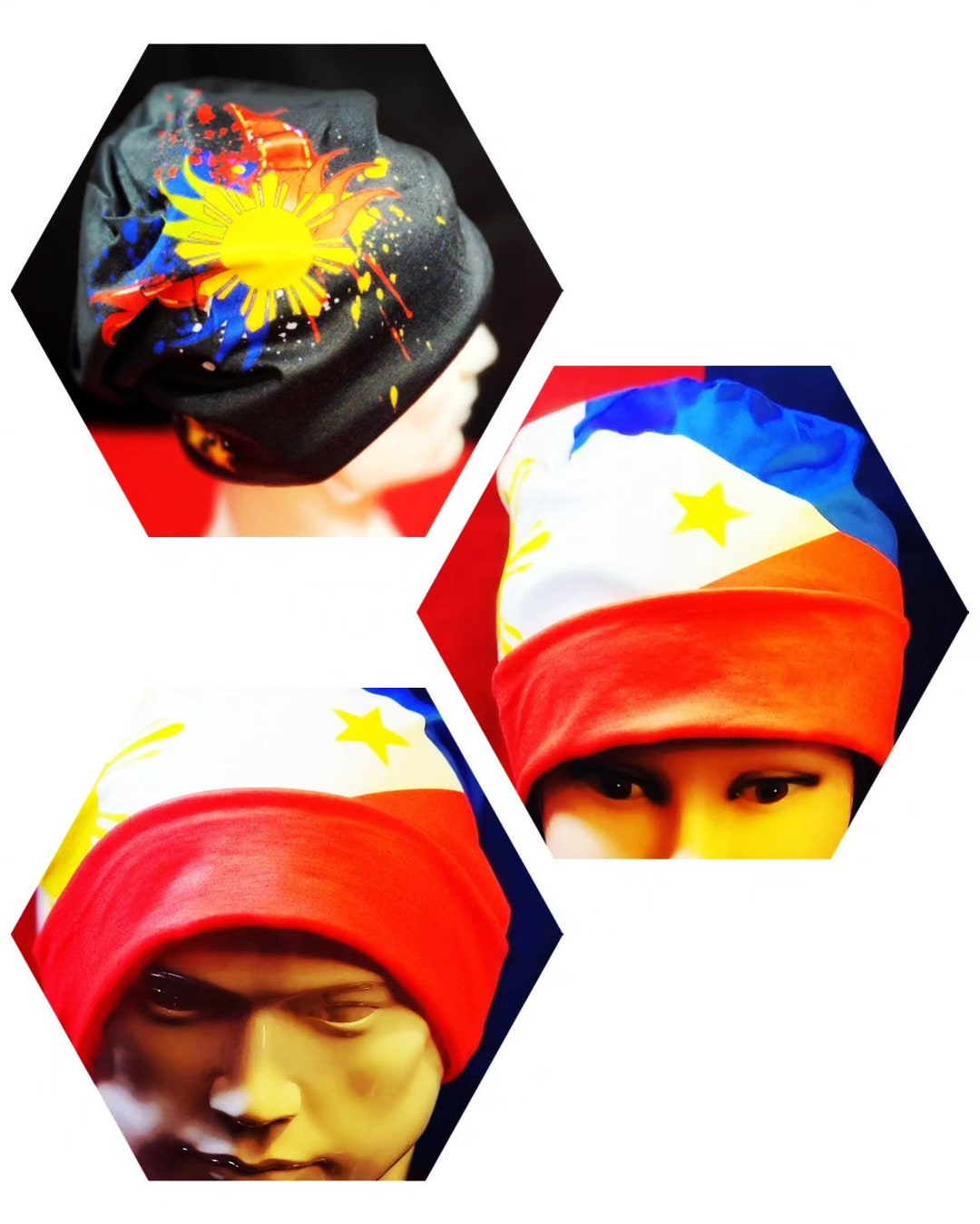 Philippine Flag "bonete" Hat - Etsy