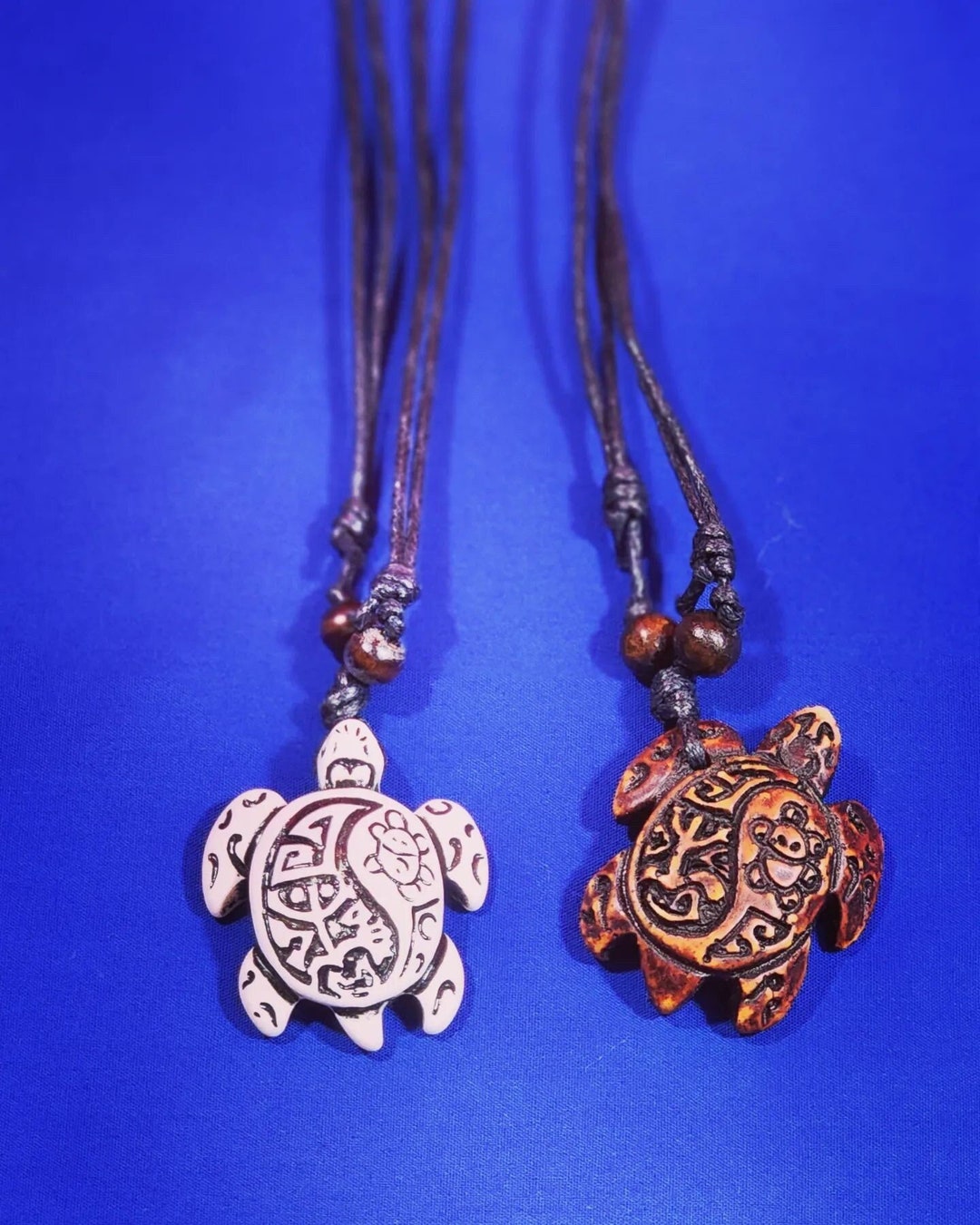 Taino Turtle Adjustable Necklace - Etsy