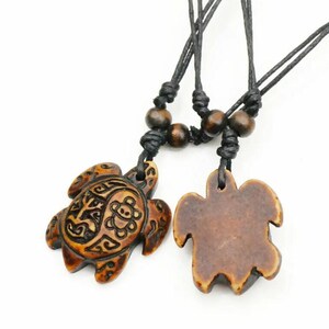 Taino Turtle Adjustable Necklace - Etsy