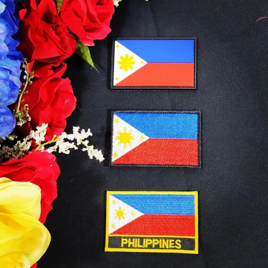 Philippine Flag 3X2 Patches - Etsy
