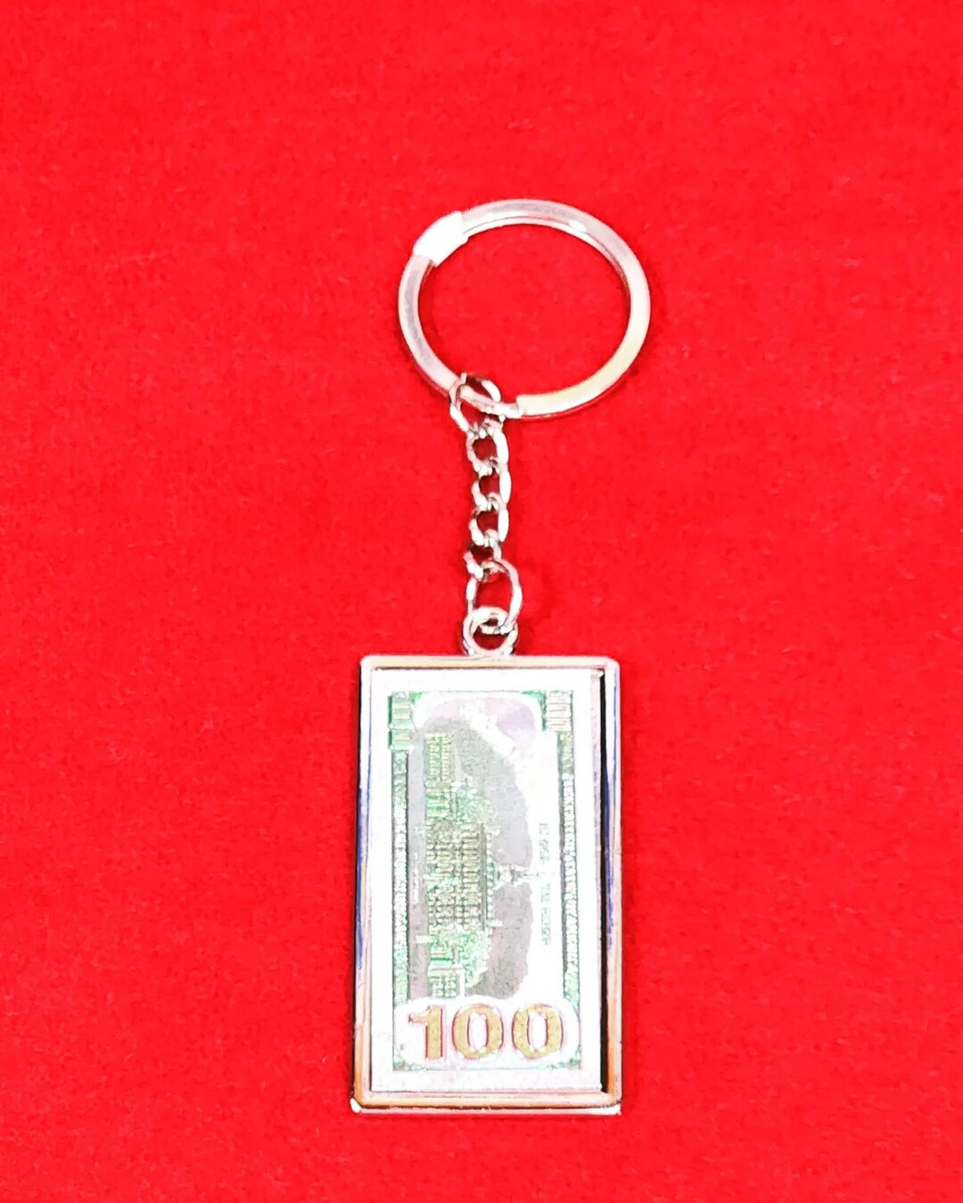 Key Chain 100 Dollar Bill - Etsy