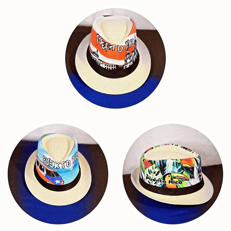 Puerto Rico Straw Hat - Etsy