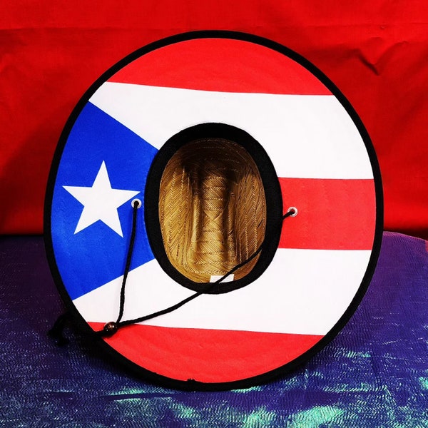 Puerto Rico Straw Hat - Etsy