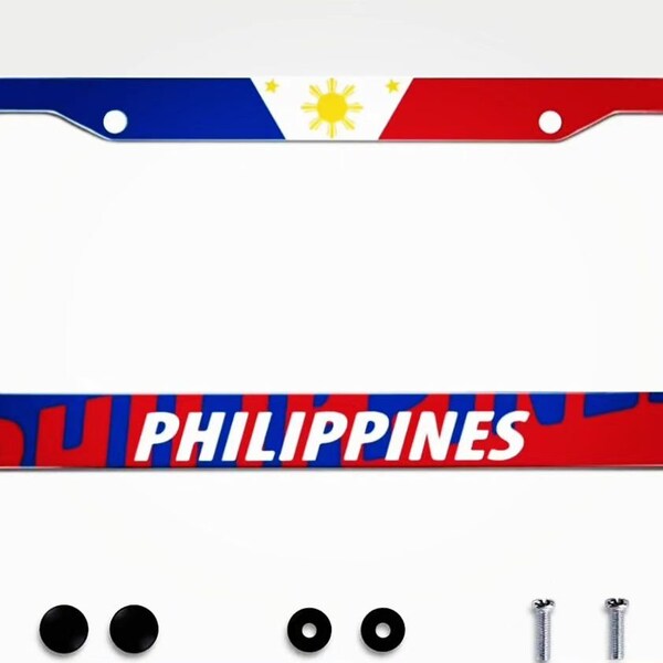 Philippines License Plate Frame - Etsy