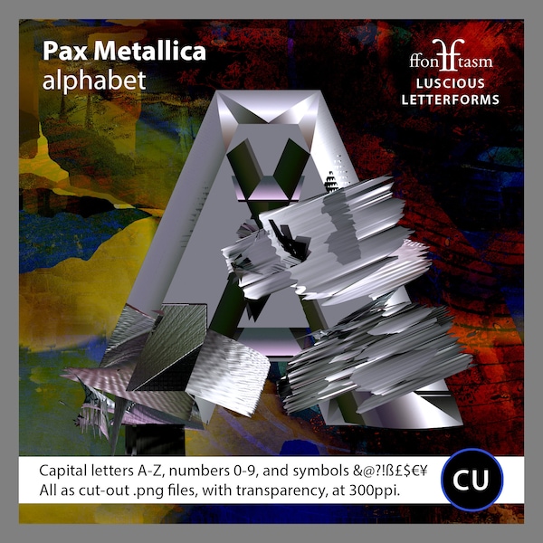 Metallica Letters - Etsy