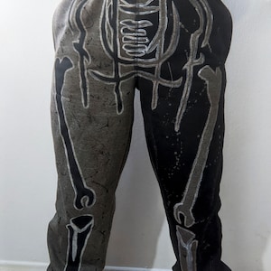 Skeleton Sweat Pants - Etsy