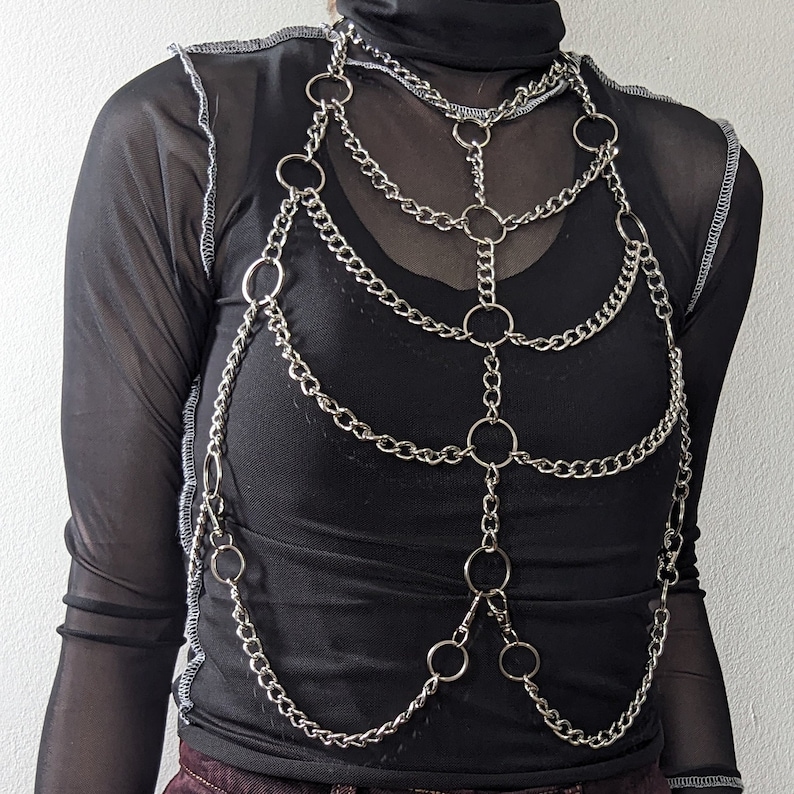 Skeleton Chain Harness - Etsy
