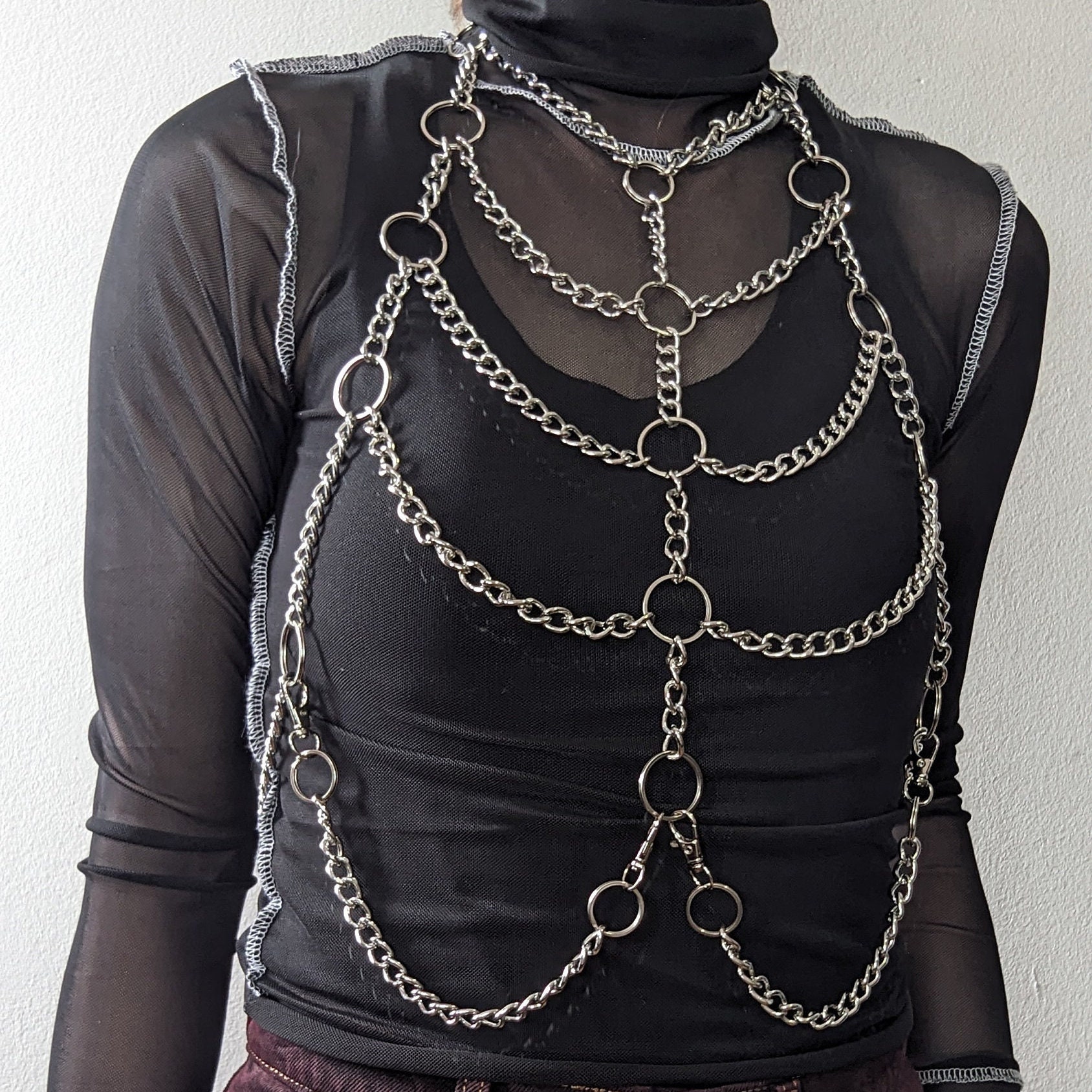 Skeleton Chain Harness - Etsy