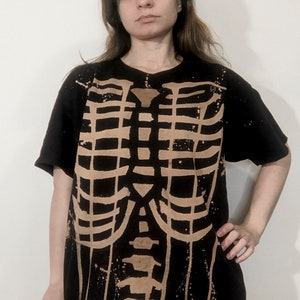 Skeleton Bleach Tee - Etsy