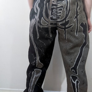 Skeleton Sweat Pants - Etsy