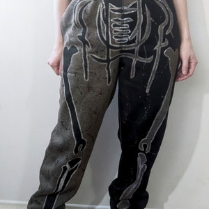 Skeleton Sweat Pants - Etsy