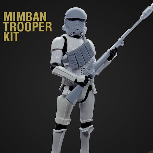 Imperial Medic Trooper Kit 1:12 Scale Black Series - Etsy
