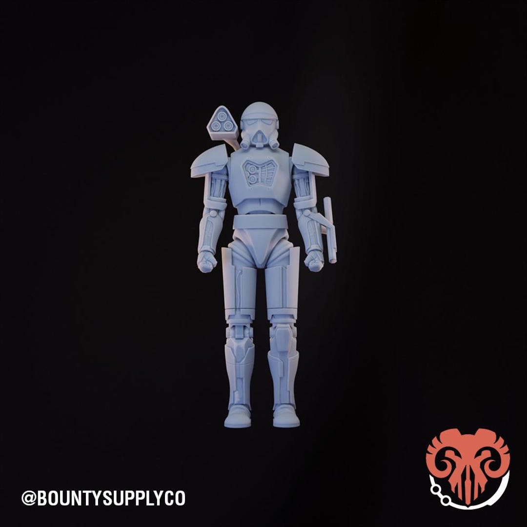 Purge Trooper Droid - the Force Unleashed (1:12 Scale) Black Series - Etsy