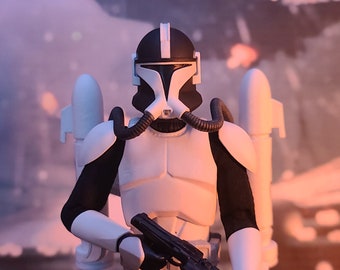 1:12 Scale Scuba Clone Trooper Clone Wars Star Wars Black Series Figure ...