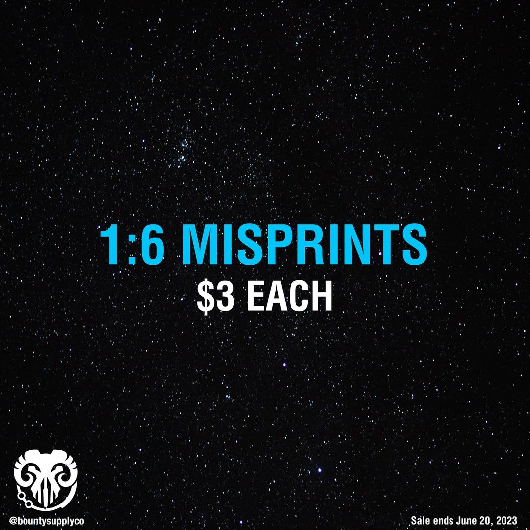 1:6 Scale Misprint Items - Etsy