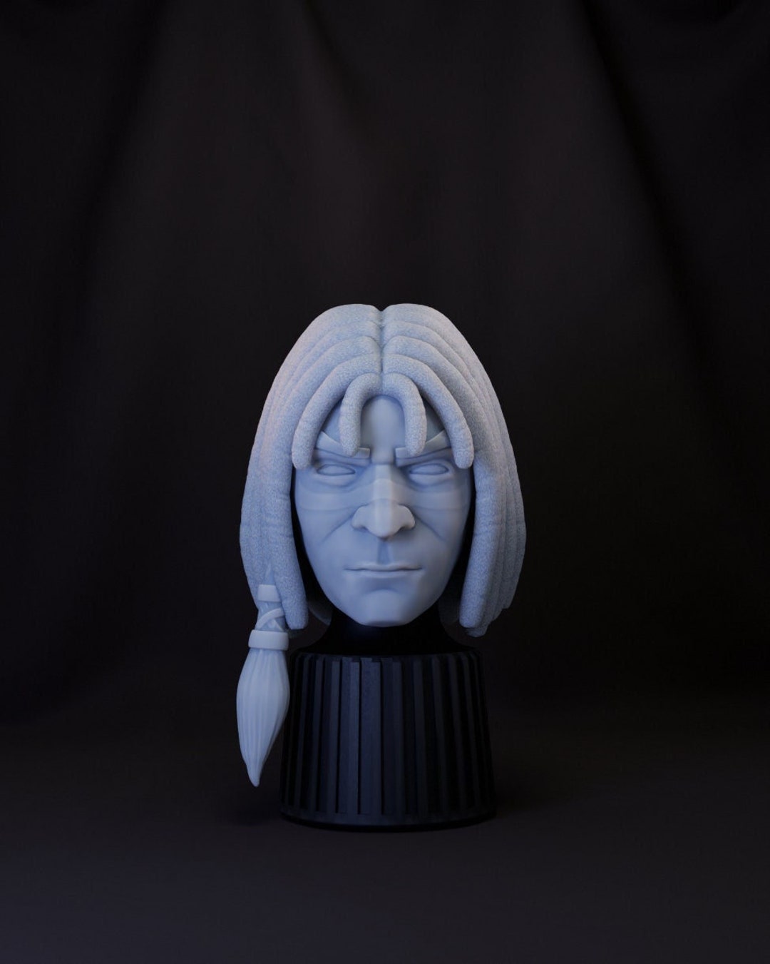 Animated Quinlan Vos Head Clone Wars (1:12 Scale) Black Series - Etsy