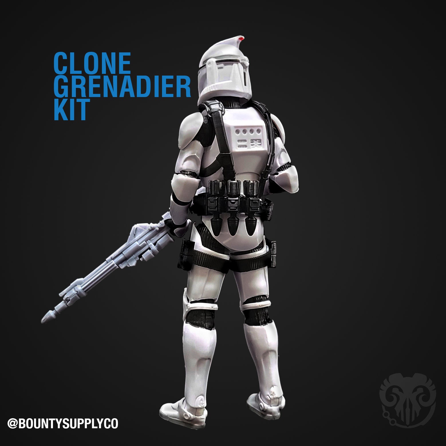 Clone Grenadier Tactical Kit 1:12 Scale Black Series - Etsy