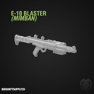 E-10 Blaster Rifle (1:12 Scale) Black Series - Etsy
