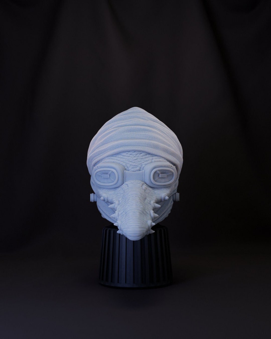 Karjj Head - Solo (1:12 Scale) Black Series - Etsy
