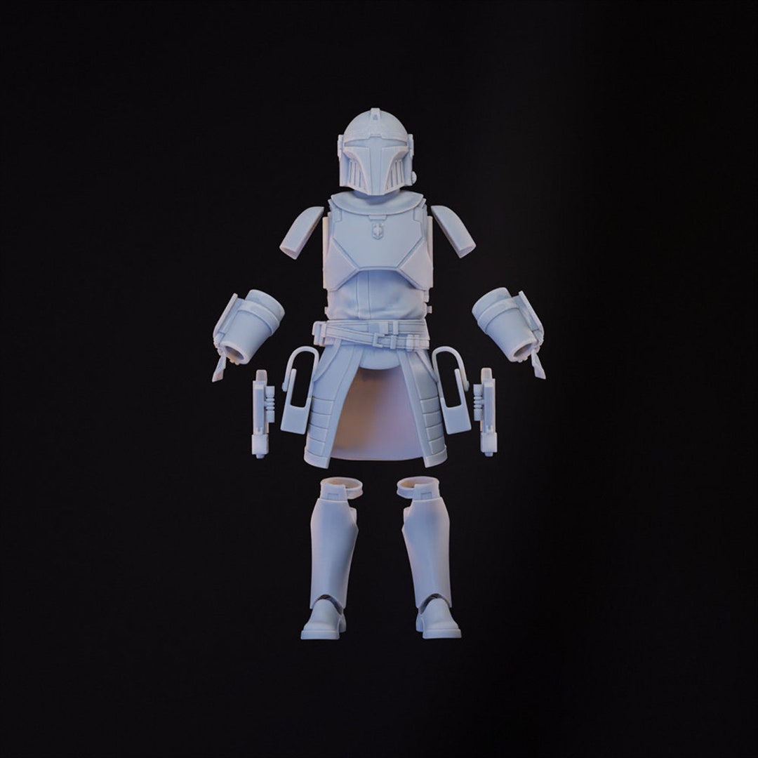 Aran Tal Mandalorian Kit - Hunters (1:12 Scale) Black Series - Etsy