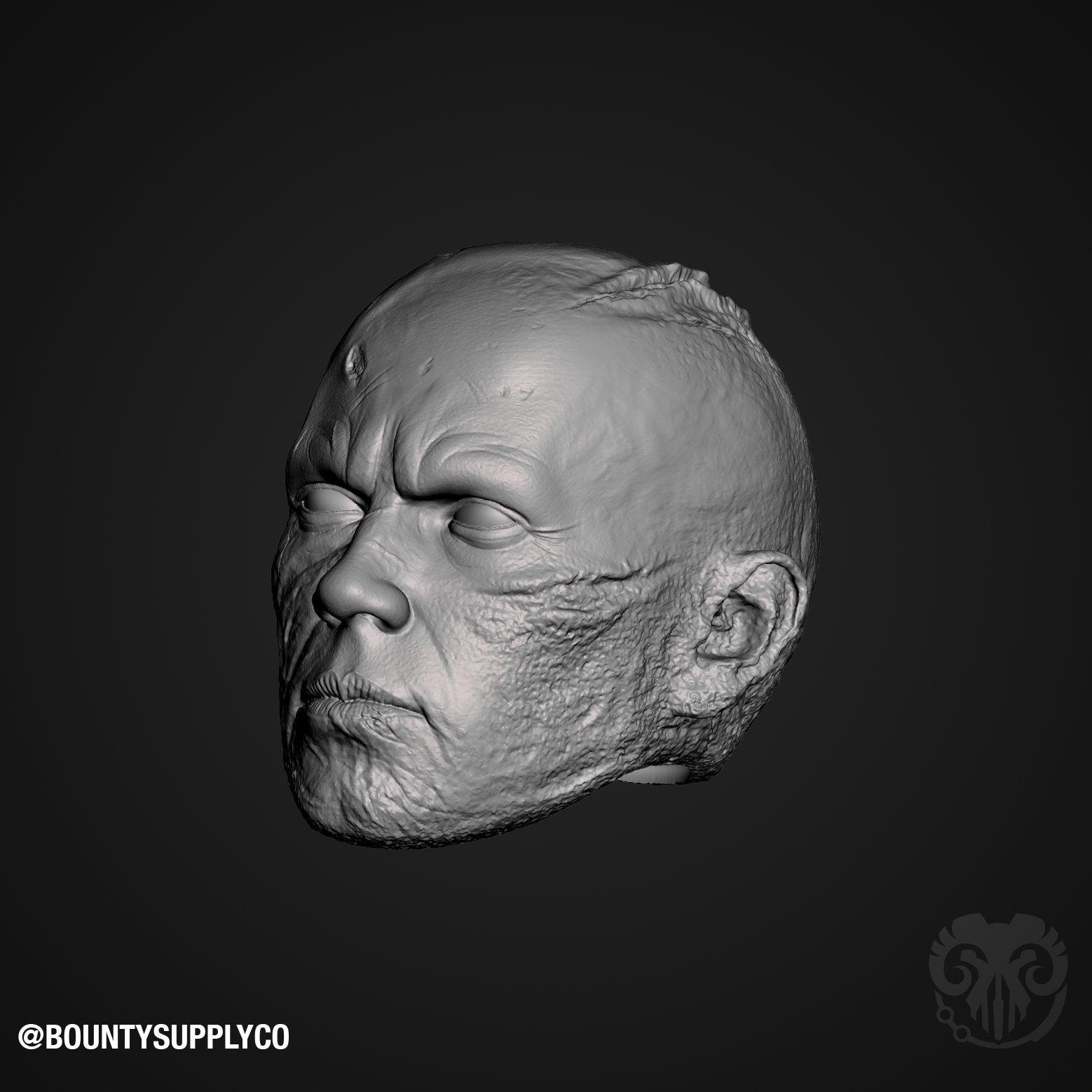 Burned Anakin Skywalker Vader Head 1:12 Scale Black Series - Etsy